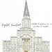 PRINTABLE Houston Texas Temple Watercolor Digital Download - Etsy