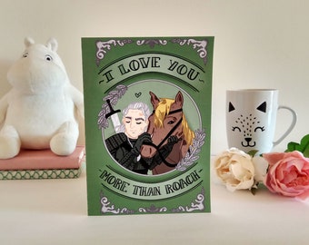 Lovely Romantic Card - Etsy
