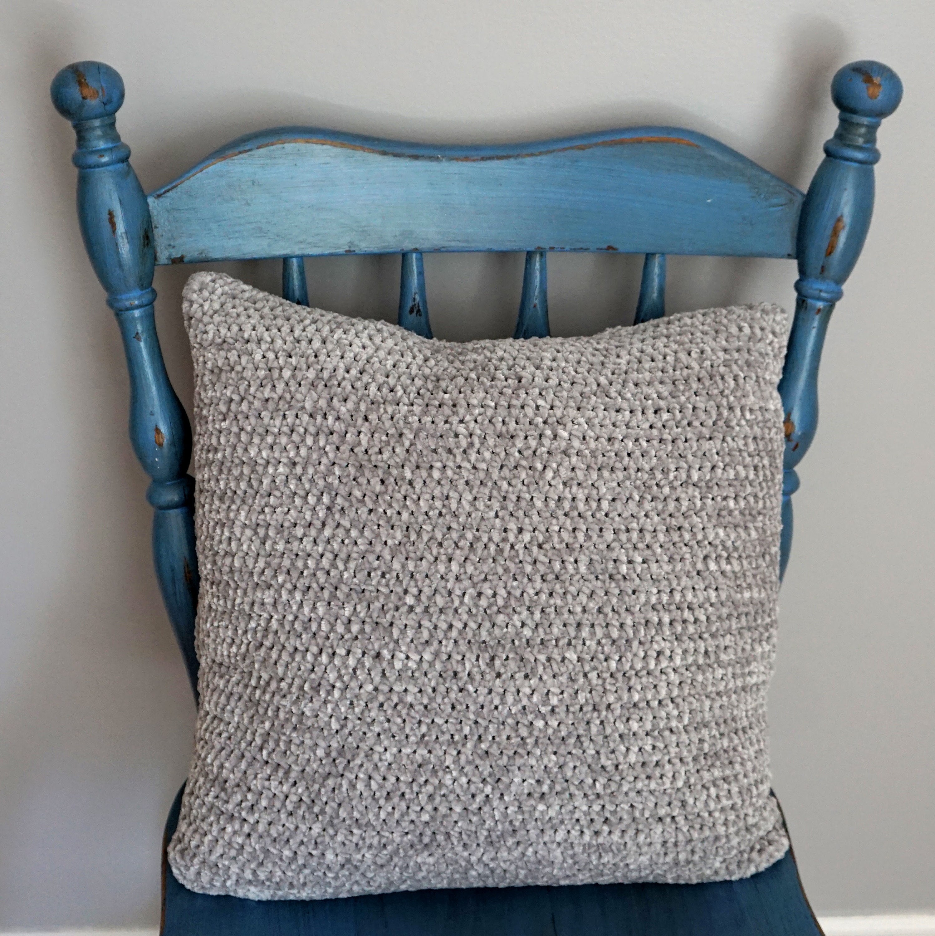 Woven Velvet Pillow Crochet Pattern Only Handmade Pillow - Etsy