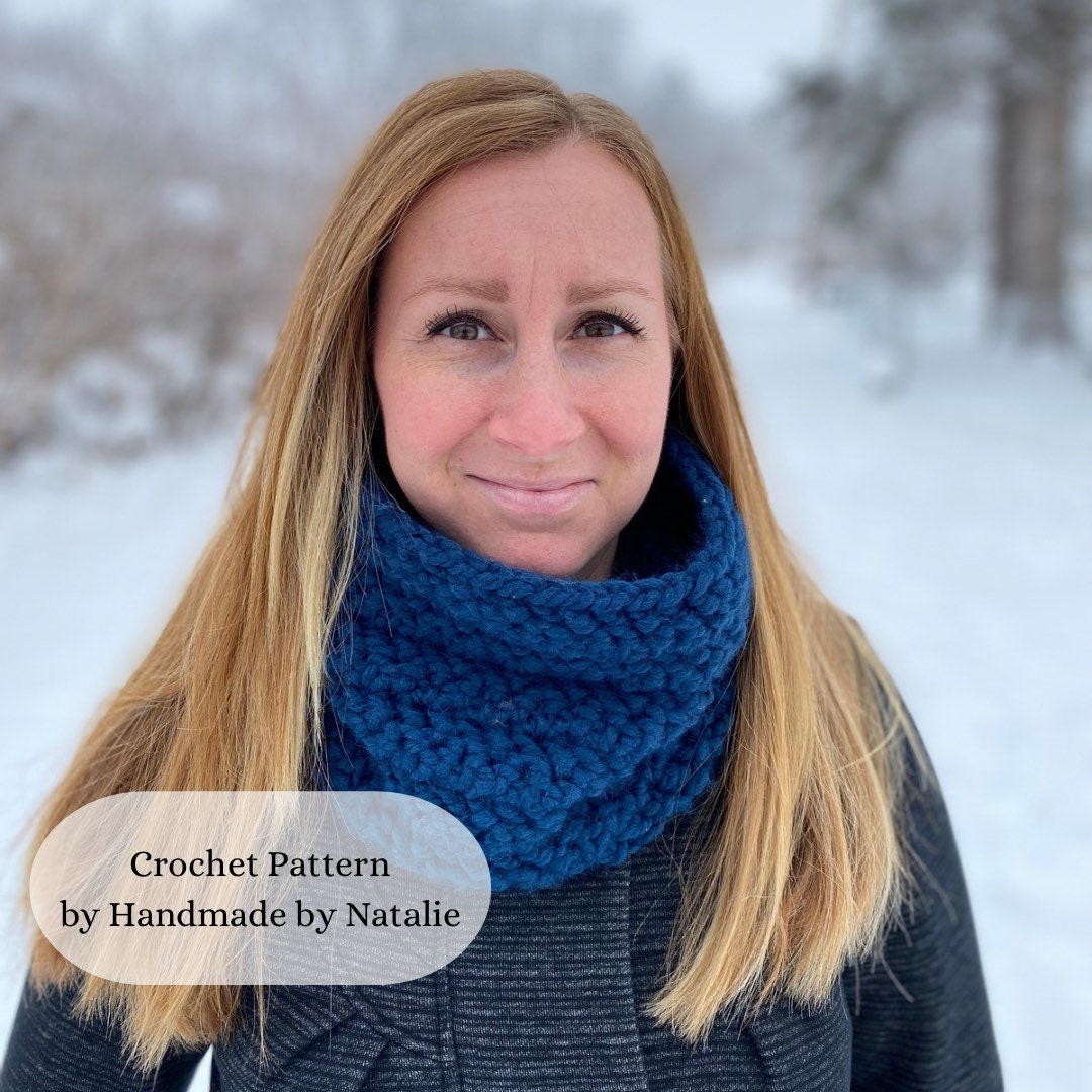 Cobblestone Cowl Crochet Pattern Handmade Cowl Neck - Etsy