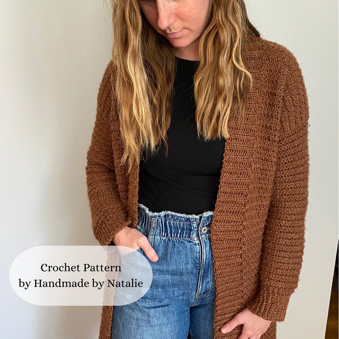 Cobblestone Cardigan | Crochet Pattern | Crochet Cardigan Pattern - Etsy