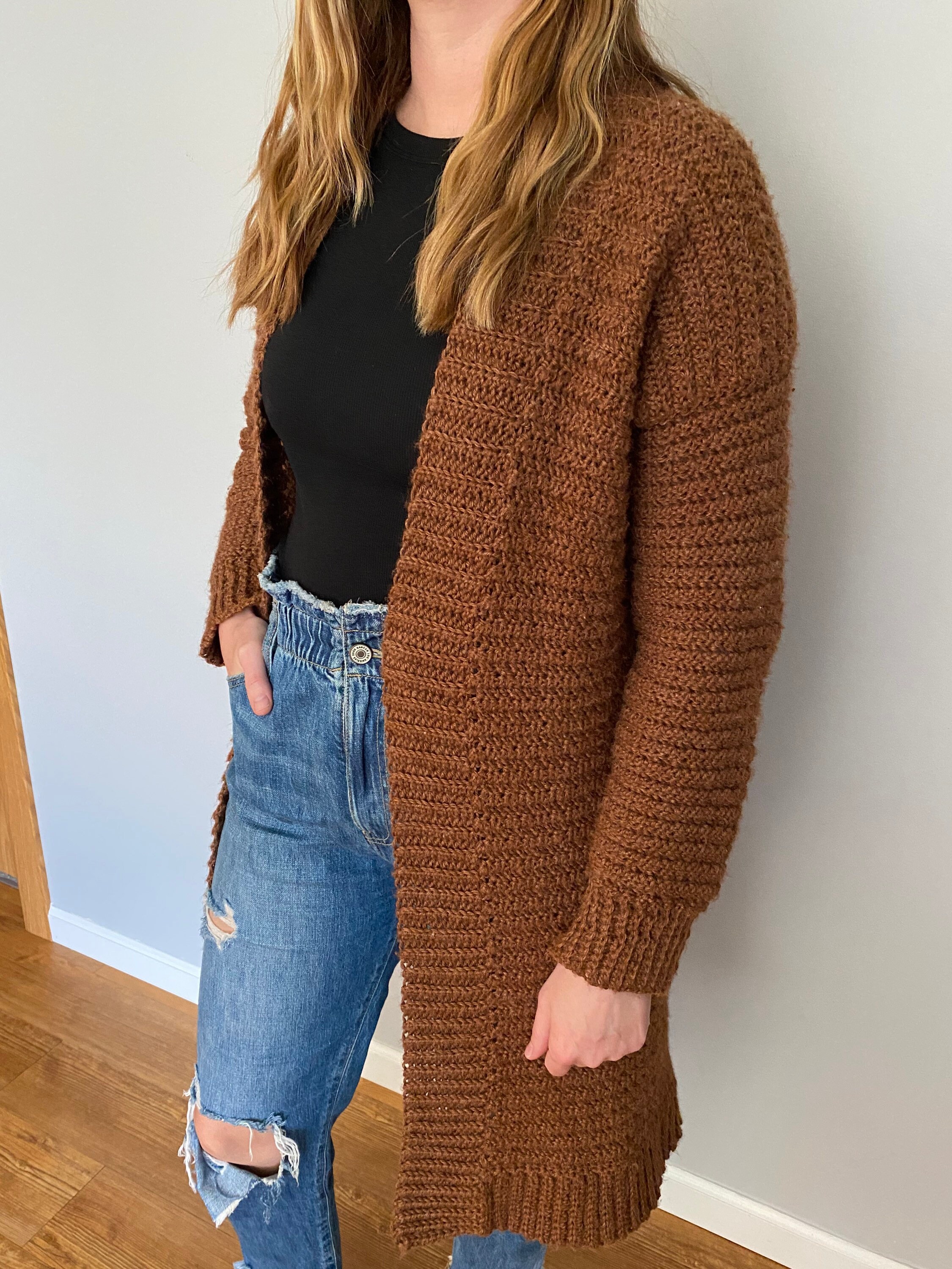 Cobblestone Cardigan | Crochet Pattern | Crochet Cardigan Pattern - Etsy