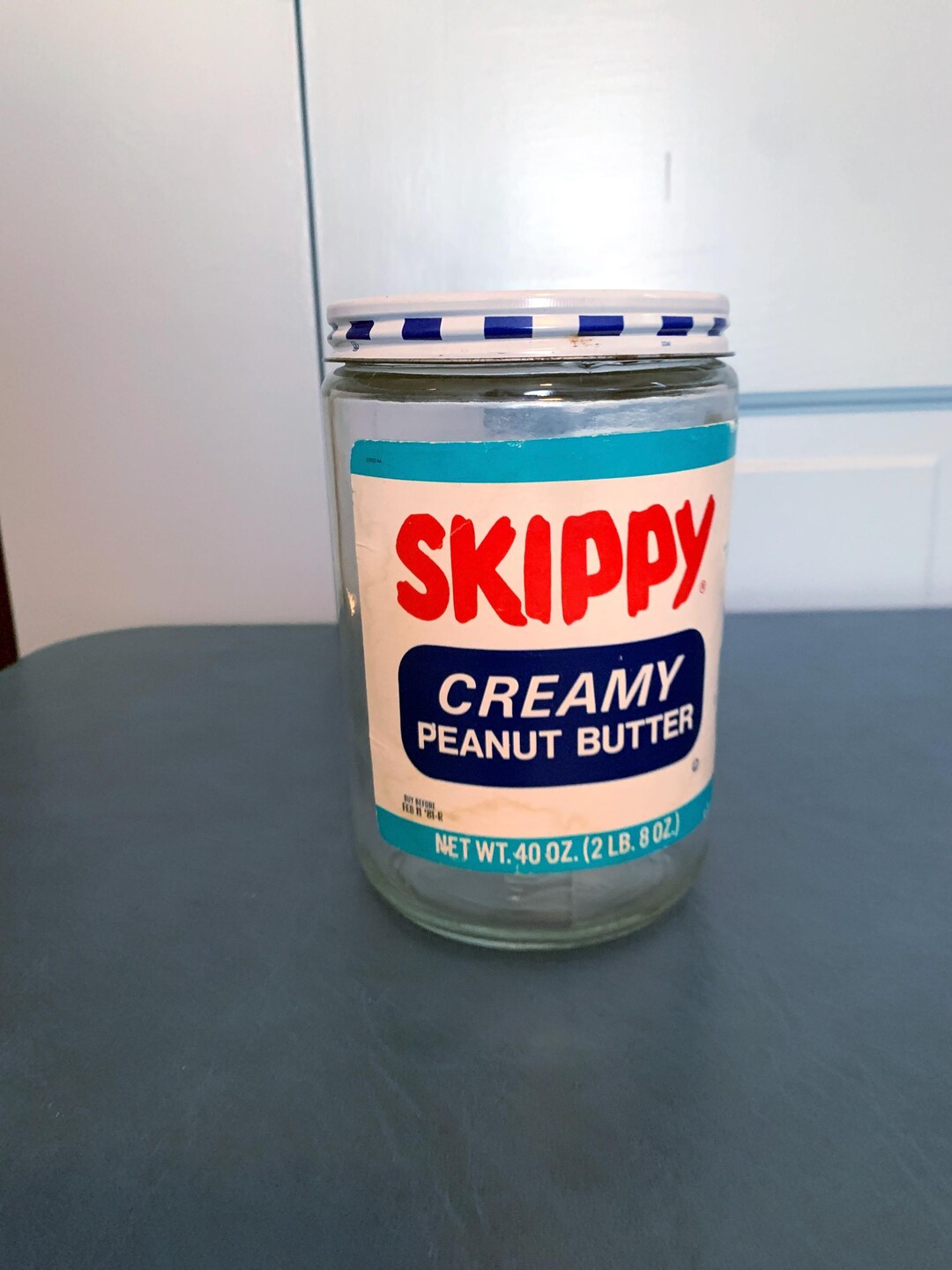 Vintage Peanut Butter Jar, 1980’s Skippy Jar - Etsy