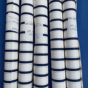 Blue Pin Stripe Wallpaper - Etsy