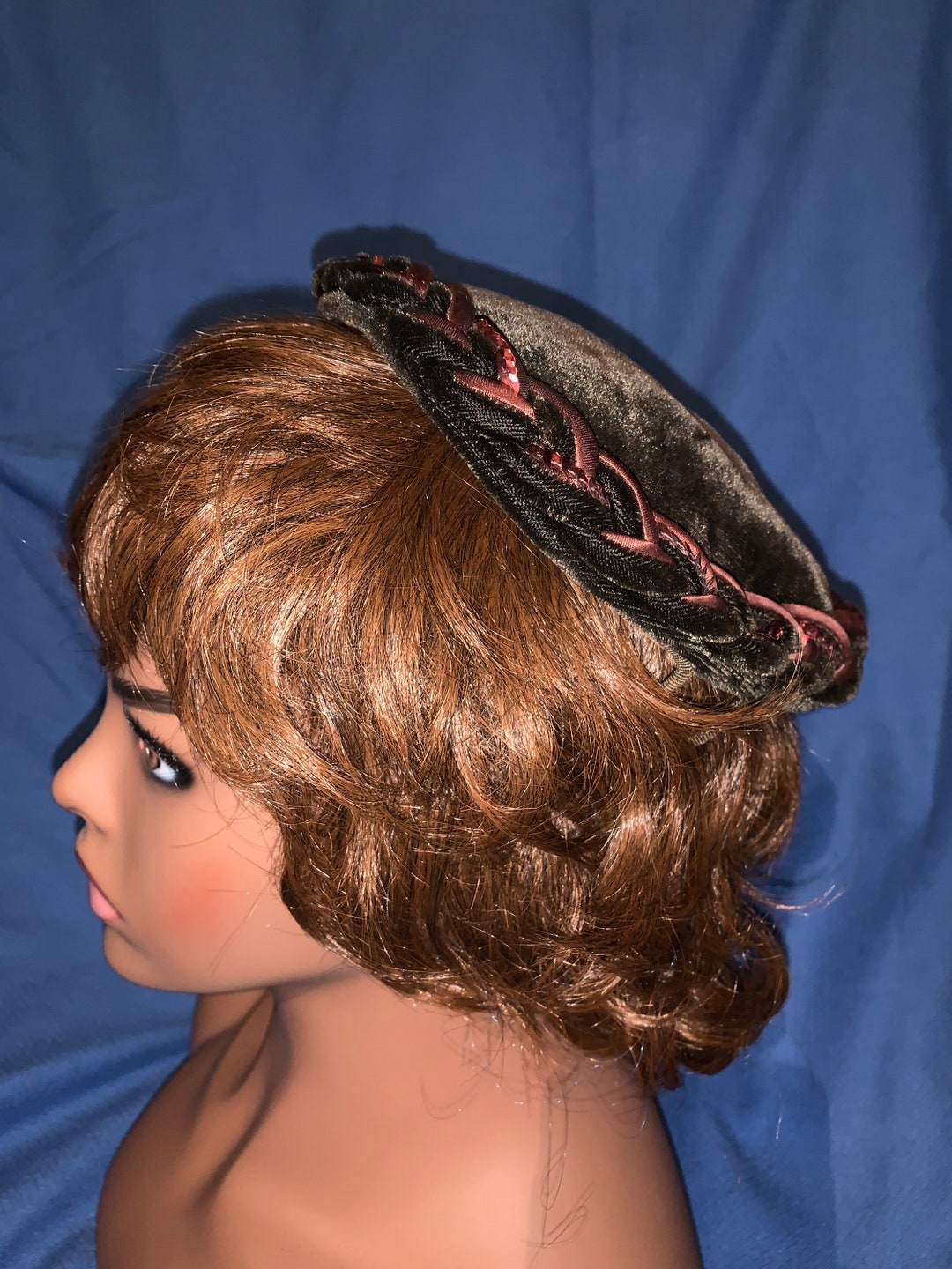 Vintage Fascinator Hat, Vintage 1950s Hat - Etsy
