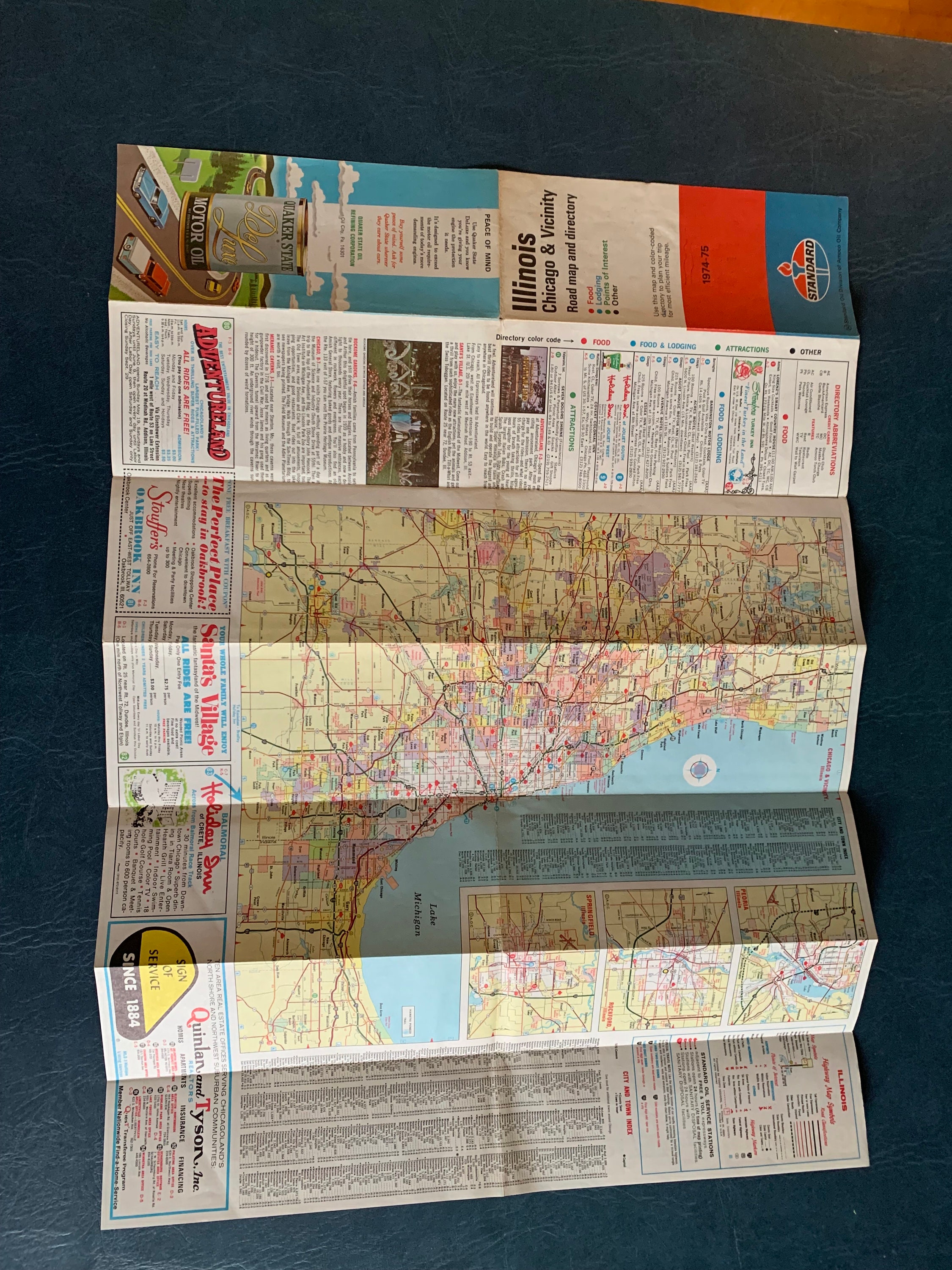 Your Choice Vintage Road Map - Etsy