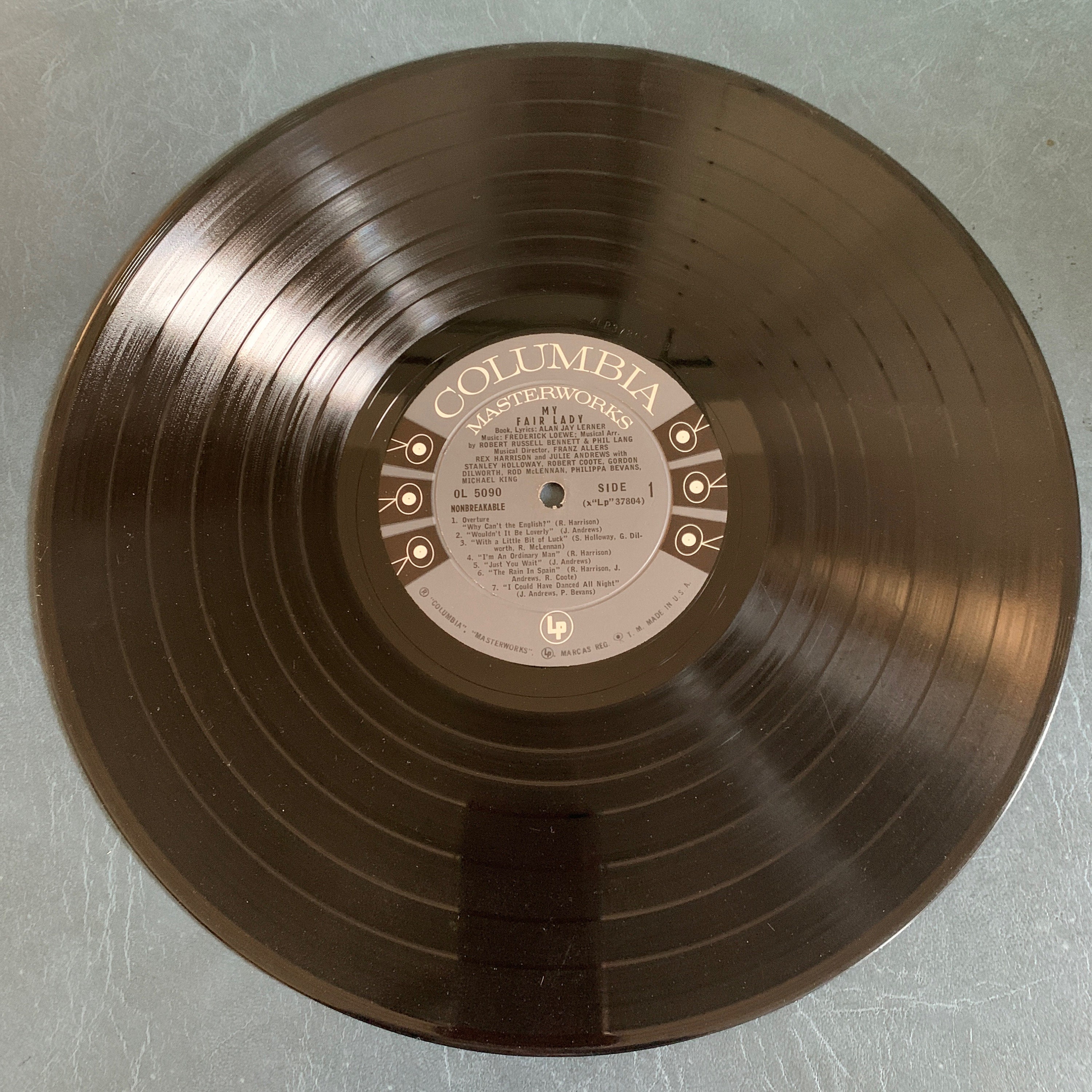 Vintage My Fair Lady Record With Rex Harrison and Jule Andrews - Etsy