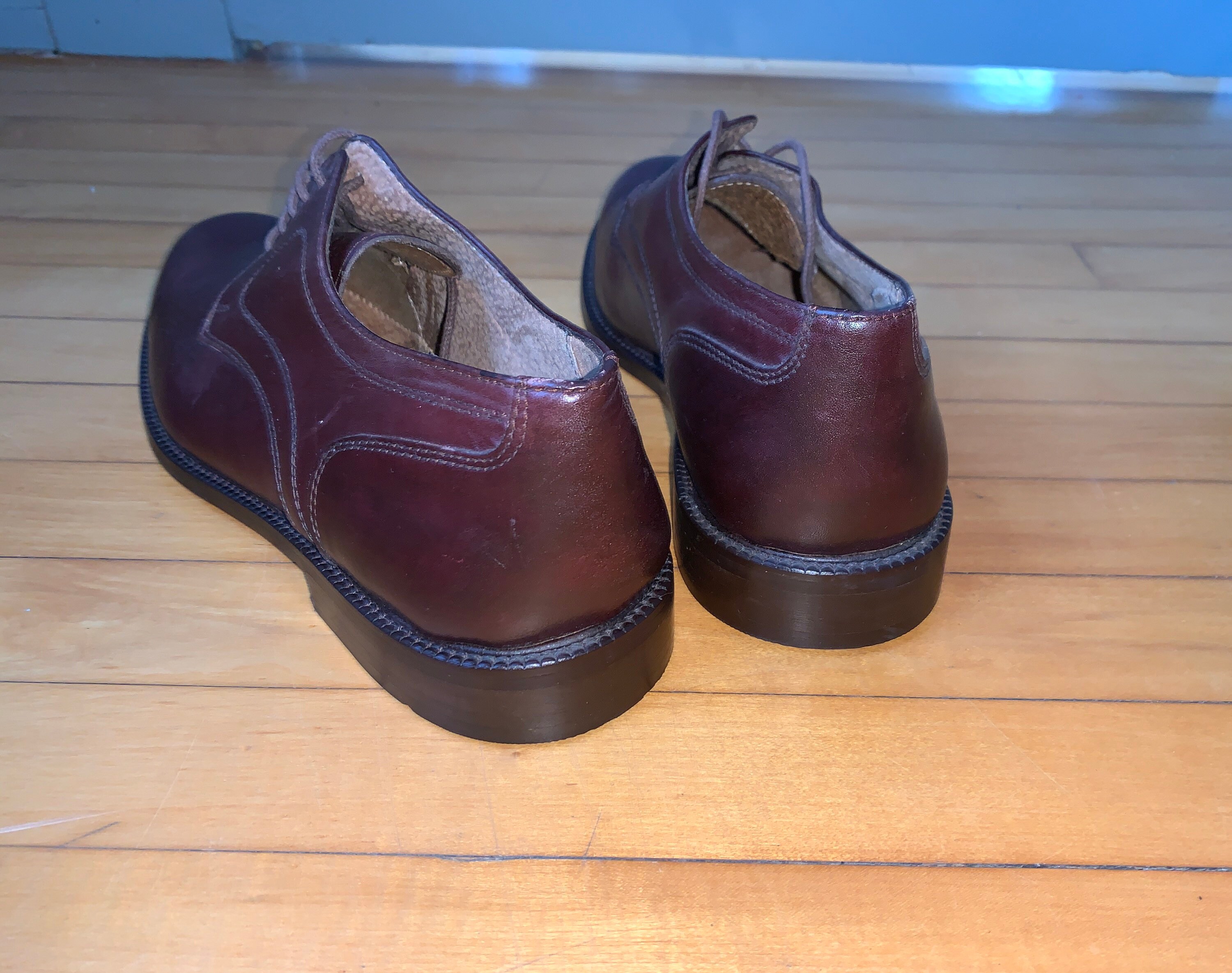 Vintage Bottier Gracio Lisbon Oxfords, Mens Size 9 Oxford Brogues - Etsy