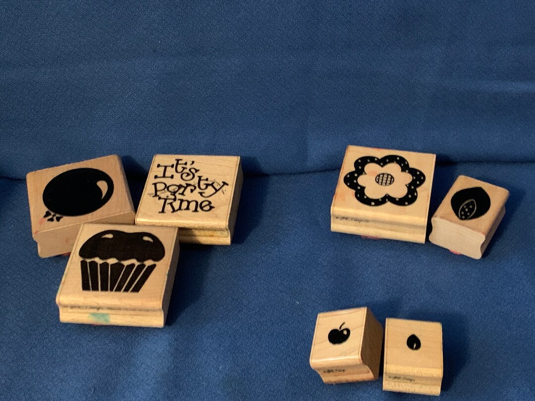 Vintage Rubber Stamps, JRL Designs Stamps - Etsy
