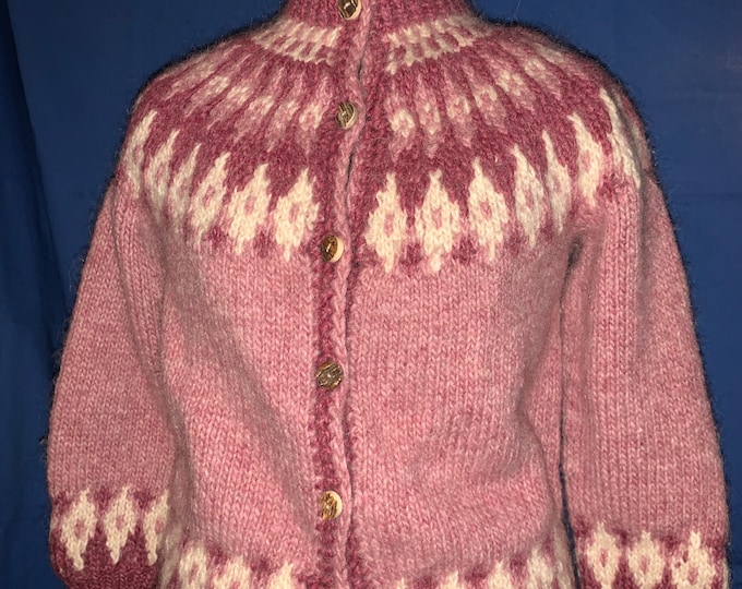 Vintage Scottish Hand Knit Sweater, Nethy 100 Percent Wool Sweater - Etsy