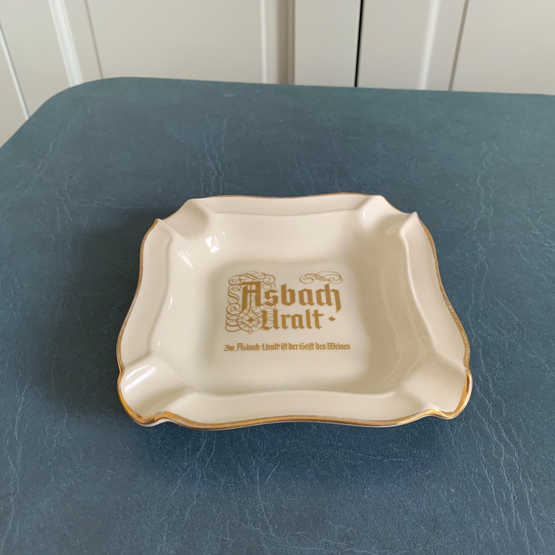 1960s Asbach Uralt Ashtray Vintage Advertising Ashtray - Etsy