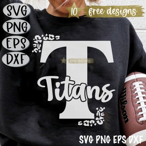Titans SVG, Titans Football Svg, Team Spirit, Leopard Svg, Titan Svg ...