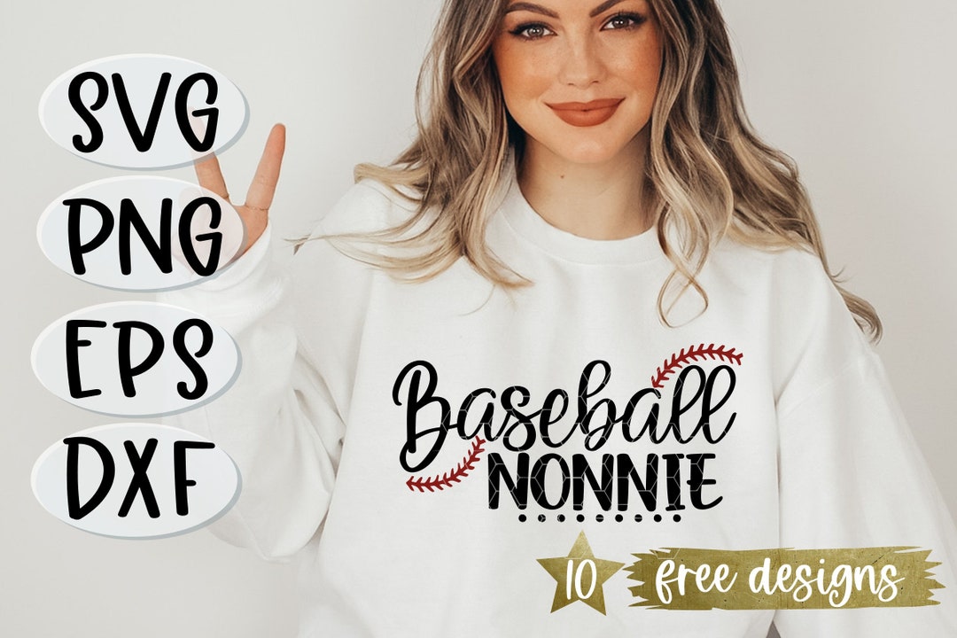 Baseball Nonnie, Baseball Nonnie, SVG, Baseball, Baseball Svg, Nonnie ...