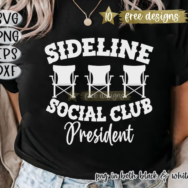 Sideline Club Svg - Etsy