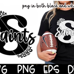 Saints Svg Saints Leopard Svg Png Saints Football Svg Leopard Svg Go ...
