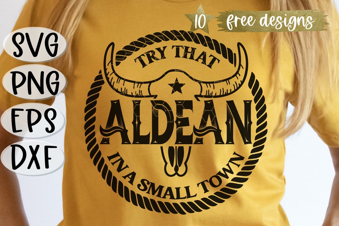 Try That in A Small Town SVG, PNG, SVG, Country Shirt, Cut File, Cricut ...