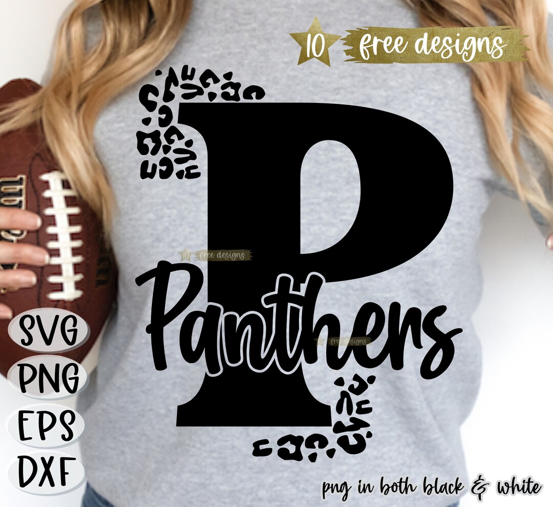 Panthers SVG, Panthers Football Svg, Team Spirit, Leopard Svg,panther ...