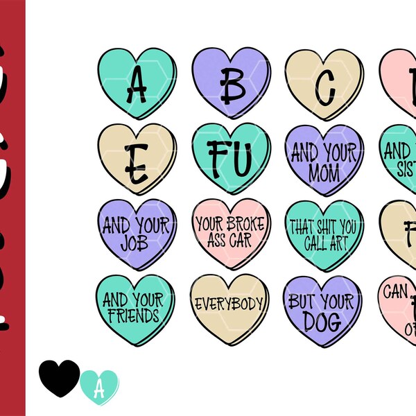 Abcde F U Svg - Etsy