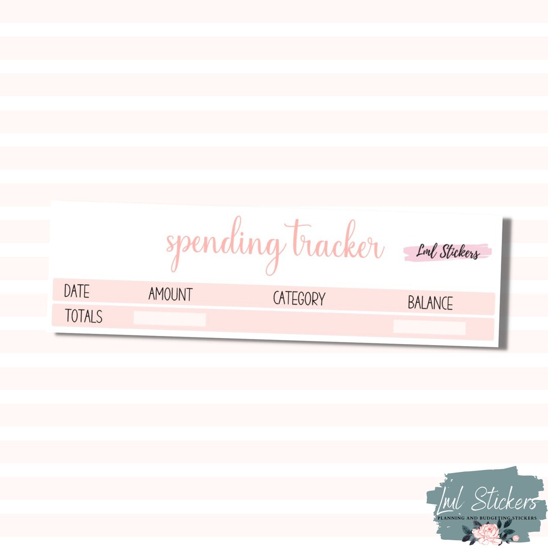 2022 May Spending Tracker, Planner Stickers for Planners, Expense ...