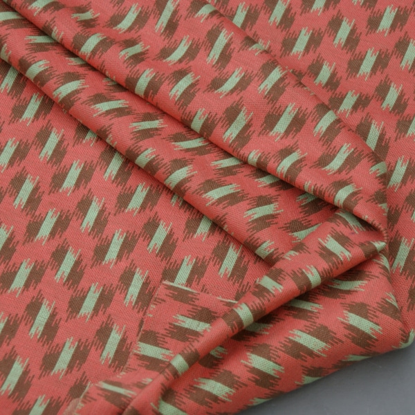 1950s Red Fabric - Etsy