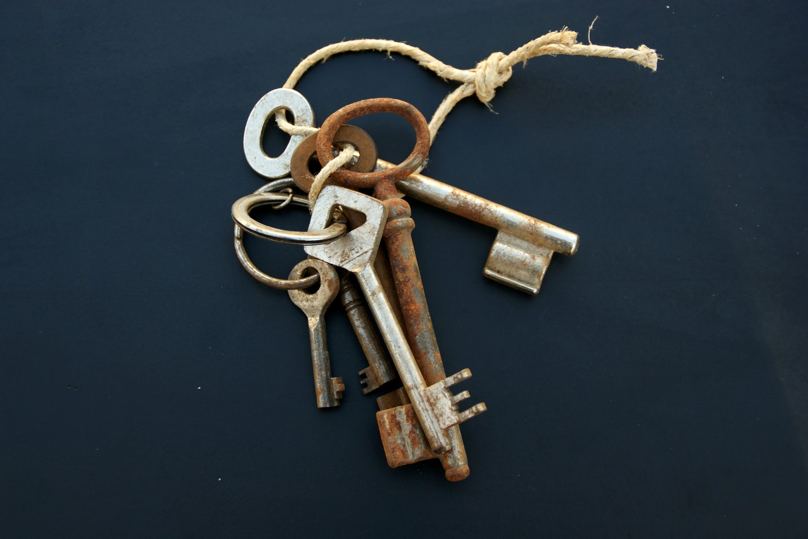 Antique Keychain Vintage Key Set 6 Old Keys - Etsy UK