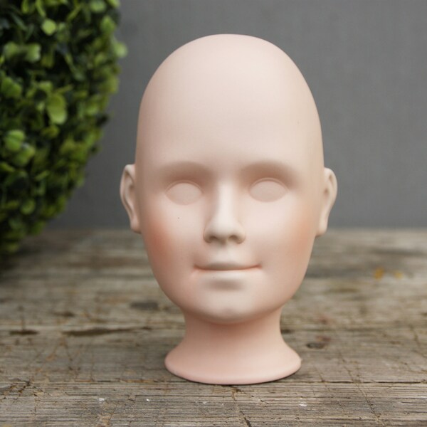 Porcelain Doll Head - Etsy