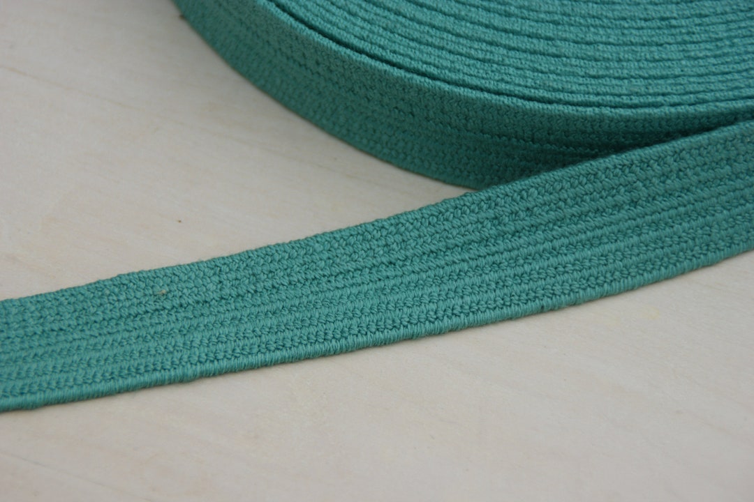 Elastic Webbing 30 Mm Cyan-green, Strap, Elastic Belt, Backpack Strap ...