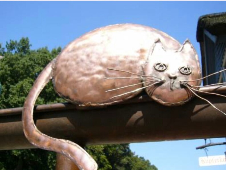 Big Cat "mog" for the Gutter - Etsy