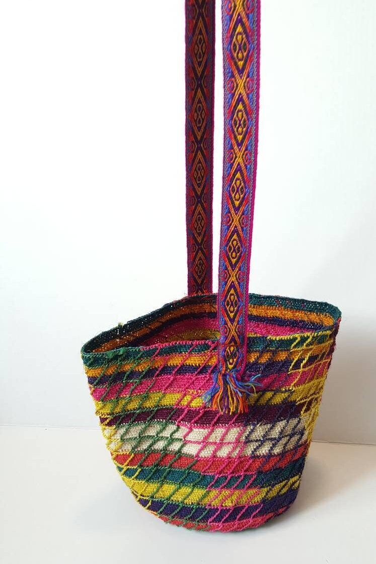 Ecofriendly Agave Handbag, Bohemian Woven Crossbody Bag, Handmade bags ...