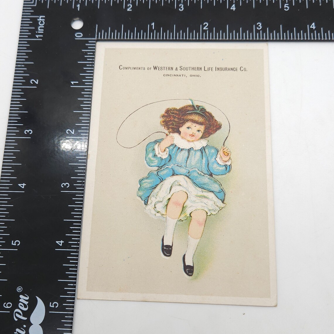 Antique Victorian Trade Card Western and Southern Life Insurance Co ...