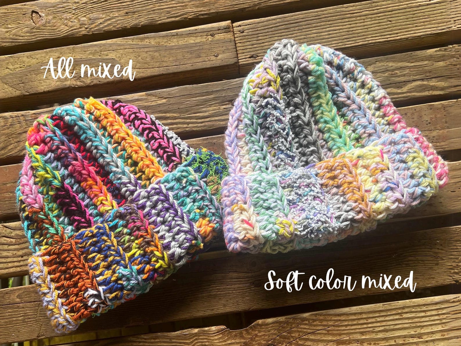 Scrap Beanie | Outdoorsy | Street Fashion | Chunky Hat | - Etsy
