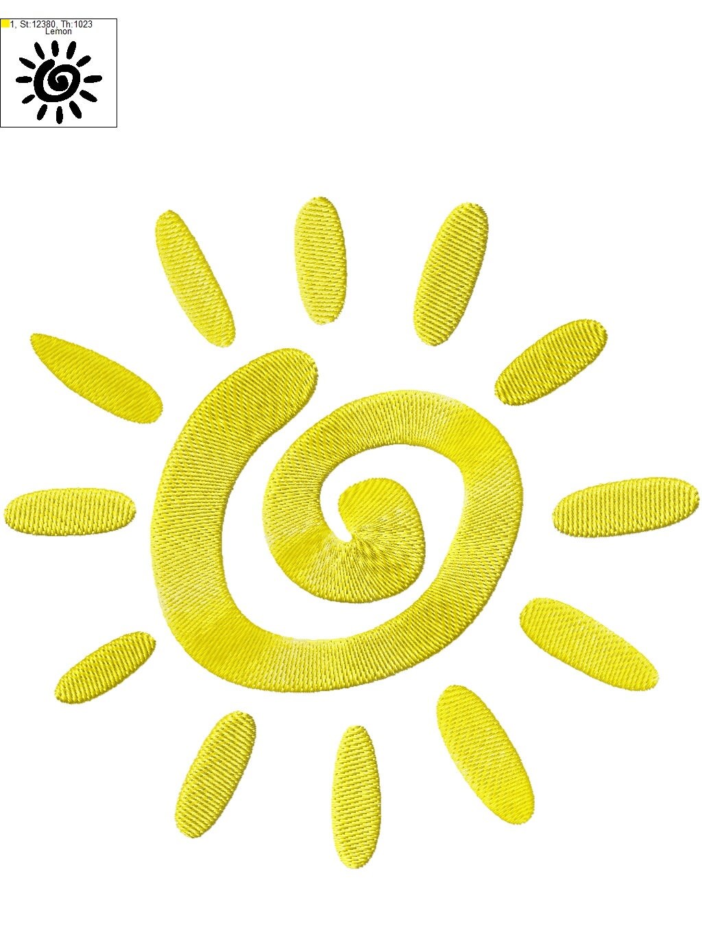 Sun embroidery design Summer embroidery Design Baby embroidery | Etsy