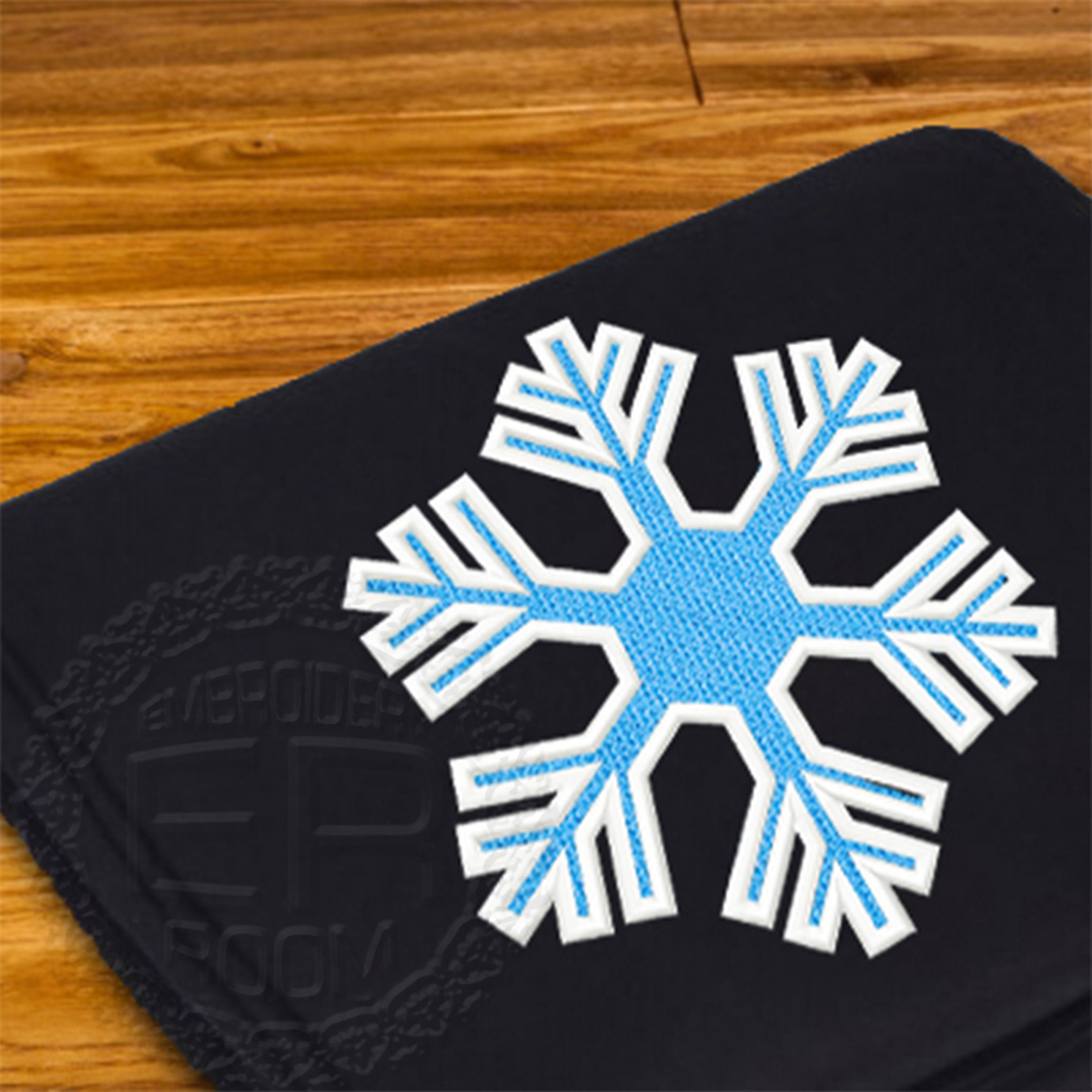 Snowflake Applique. Machine Embroidery. Christmas Applique. - Etsy