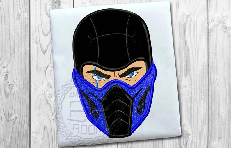 Ninja Embroidery Design Embroidery Design Applique Face - Etsy