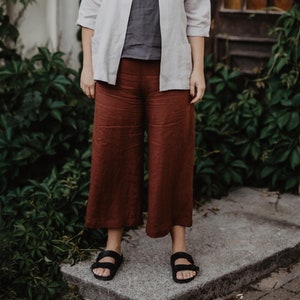 TOKYO Linen Pants. Japanese Style Linen Pants. Linen Pants for Women ...