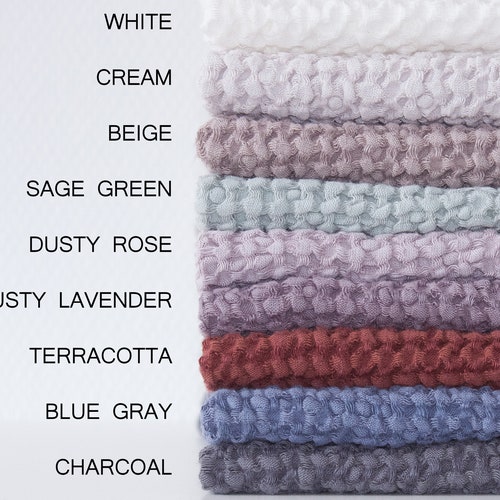 Linen Fabric Color Swatches Amourlinen Color Palette | Etsy