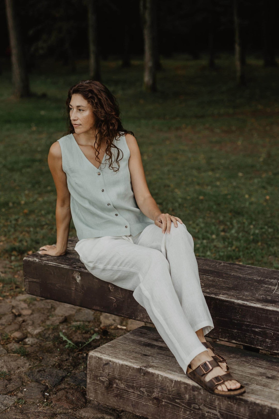 MALMO Linen Pants. Classic Style Linen Pants. - Etsy