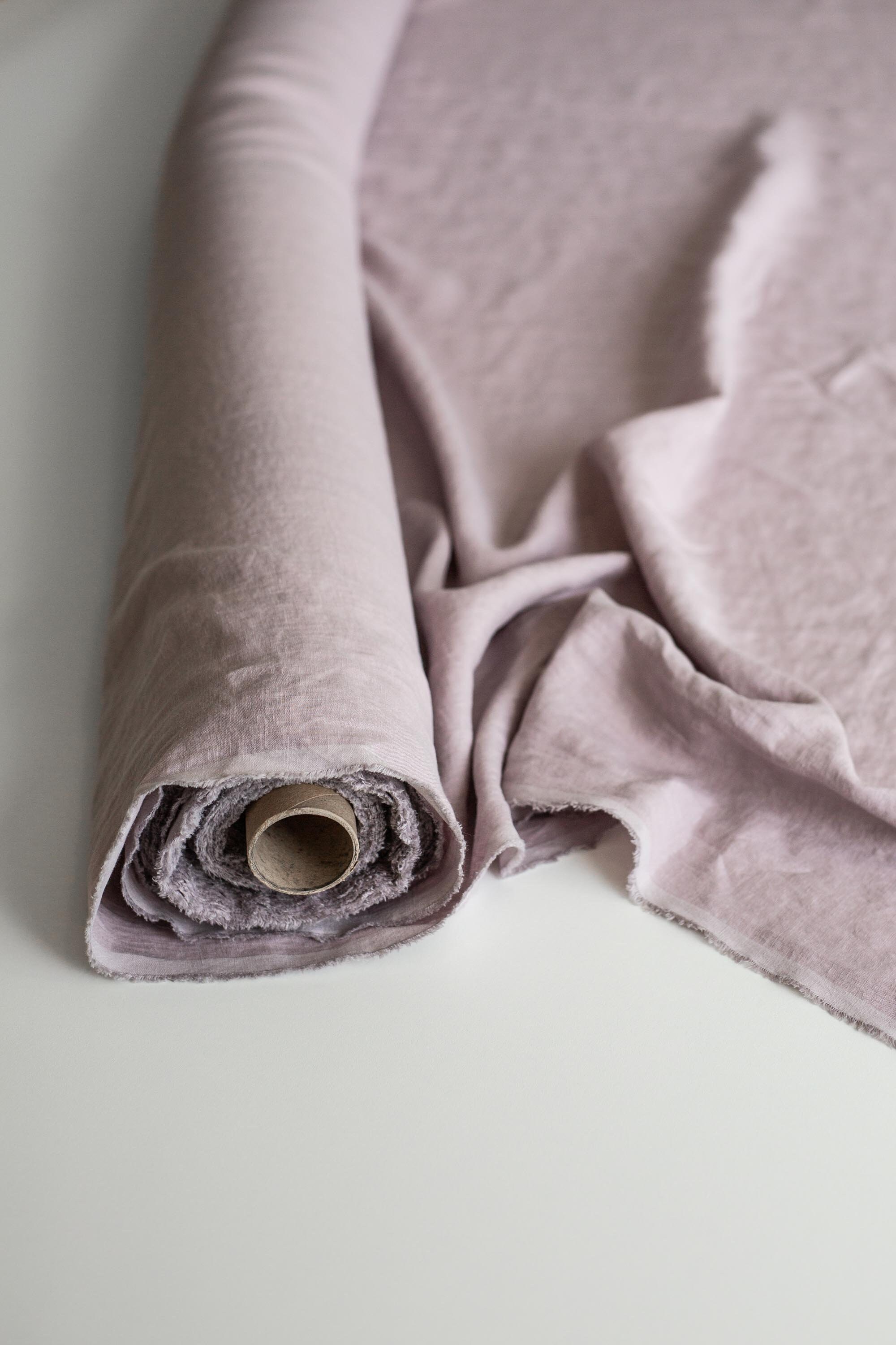 95 / 240 Cm Dusty Rose Wide Linen Fabric by Meter - Etsy