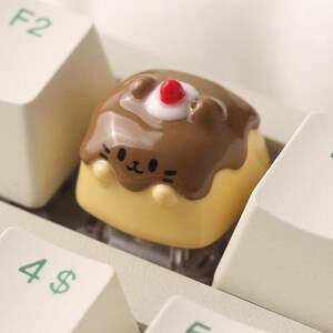 Pudding Dog Keycap Resin Cute Esc Key Cap Mechanical Keyboard - Etsy