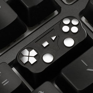Playstation Game Controller Style Metal Keycaps Cherry Mx Gaming 2X/U ...