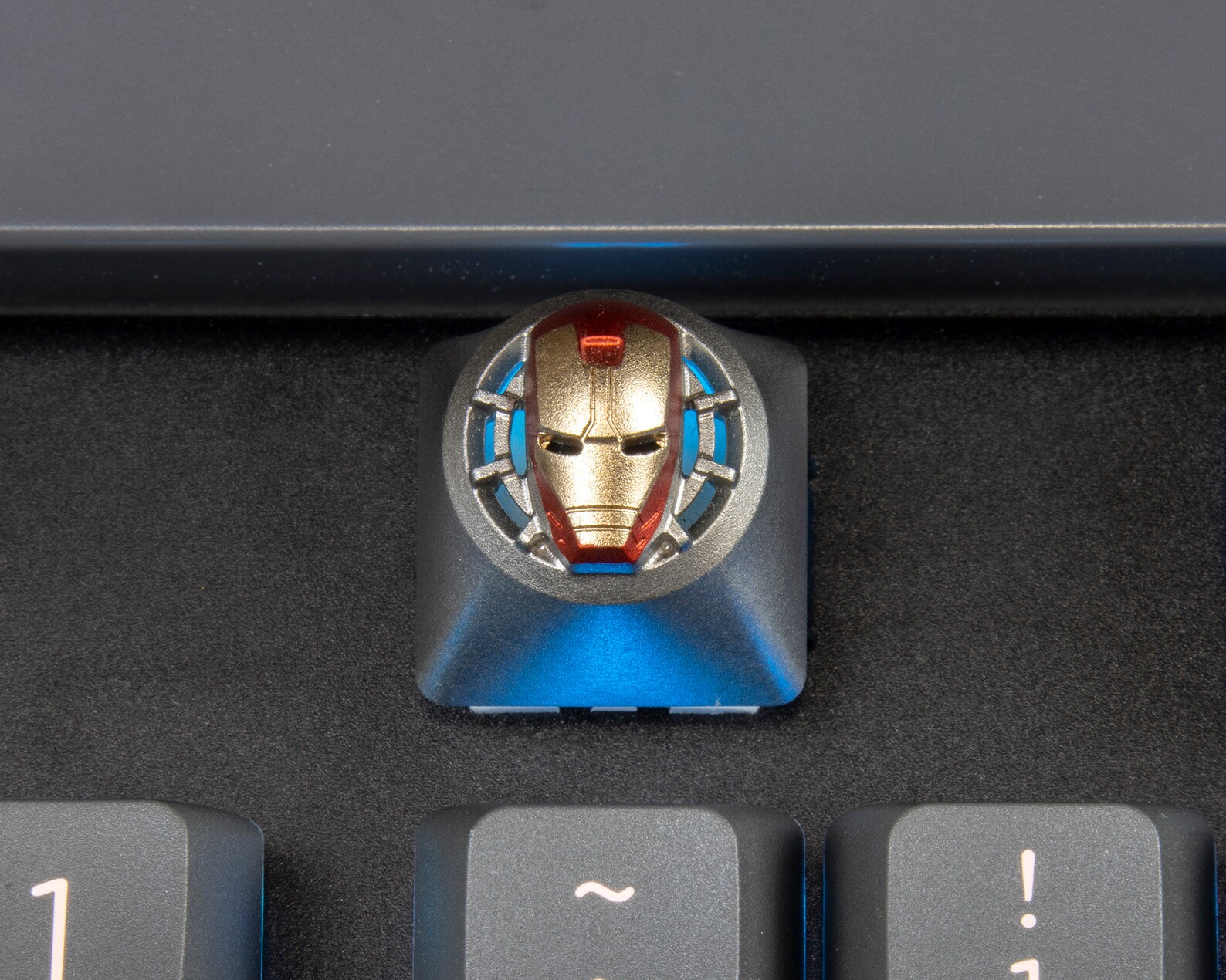 Avengers Iron man mask metal keycaps cherry mx anime key cap | Etsy