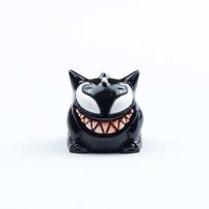 Gengar Venom Black Keyboard Cherry Mx Keycap Resin Mechanical Keyboard ...