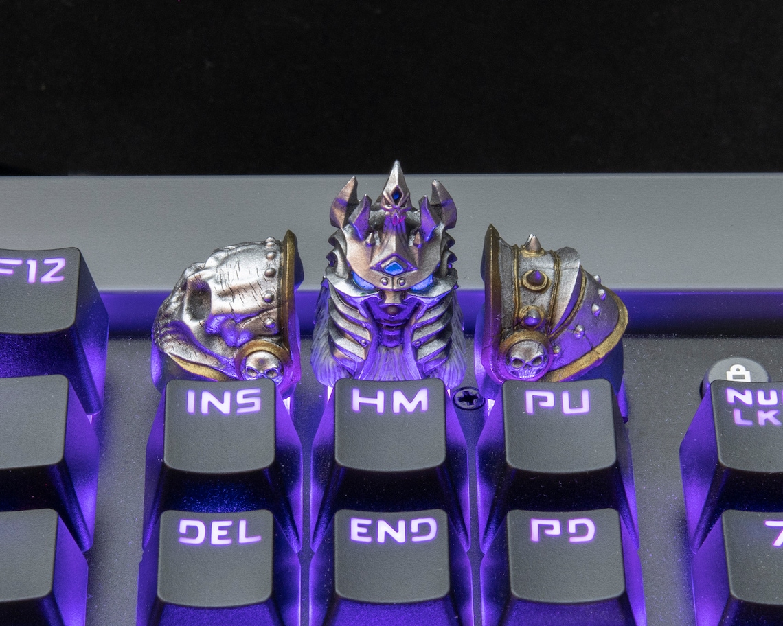 World of Warcraft The Lich King cherry mx keycap resin | Etsy