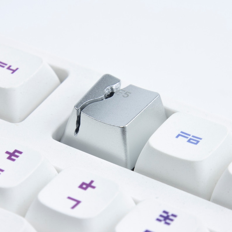F5 Titanium Alloy Artisan Keycaps Cute Cherry Mx Mechanical - Etsy