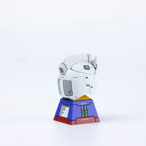 RX 78 Gundam Artisan Keycap Resin Cherry Mx Anime Keycaps Mechanical ...