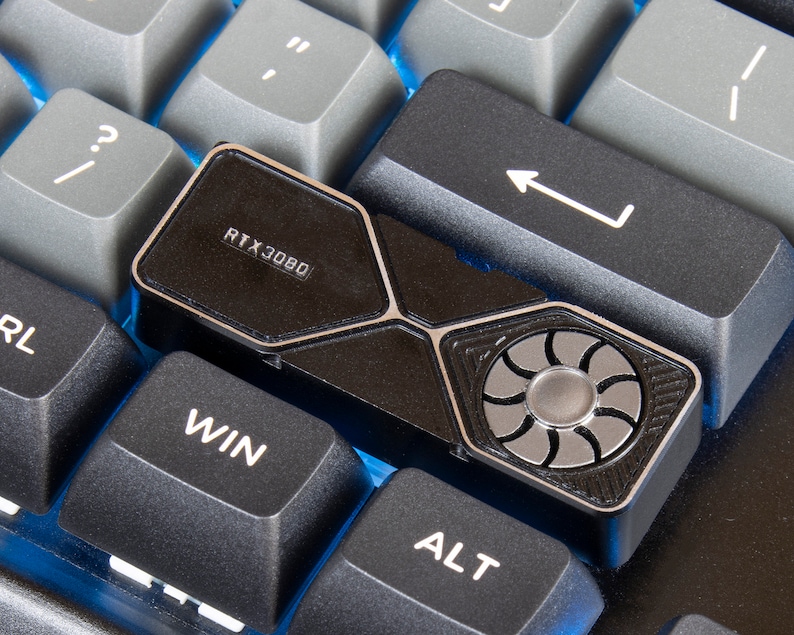 RTX3080 GPU Metal 2.75U 2.75X Keycap Cherry Mx Right Shift - Etsy