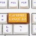 GAME OVER Pixel Keyboard Keycaps Metal Cherry Mx Keycap - Etsy