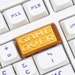 GAME OVER Pixel Keyboard Keycaps Metal Cherry Mx Keycap - Etsy