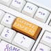 GAME OVER Pixel Keyboard Keycaps Metal Cherry Mx Keycap - Etsy