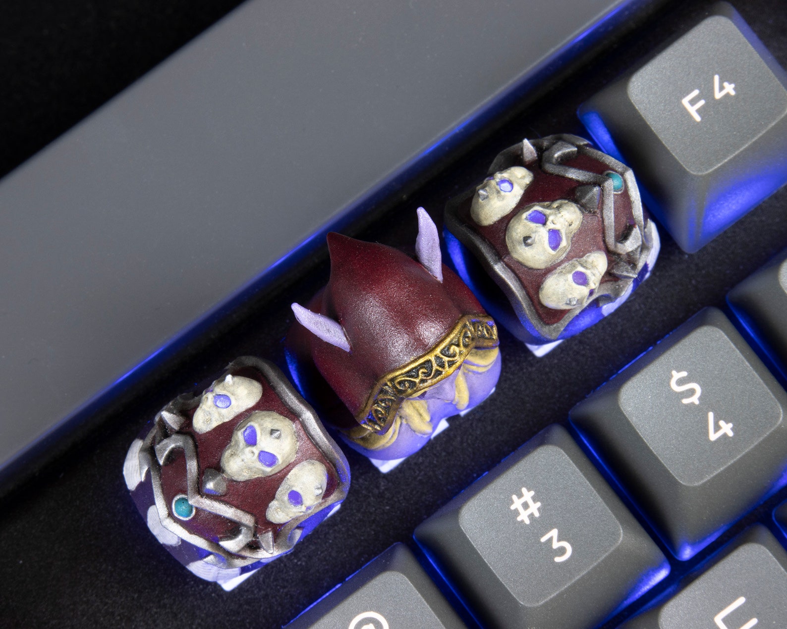 Sylvanas Windrunner artisankeycaps cherry mx keycap resin | Etsy